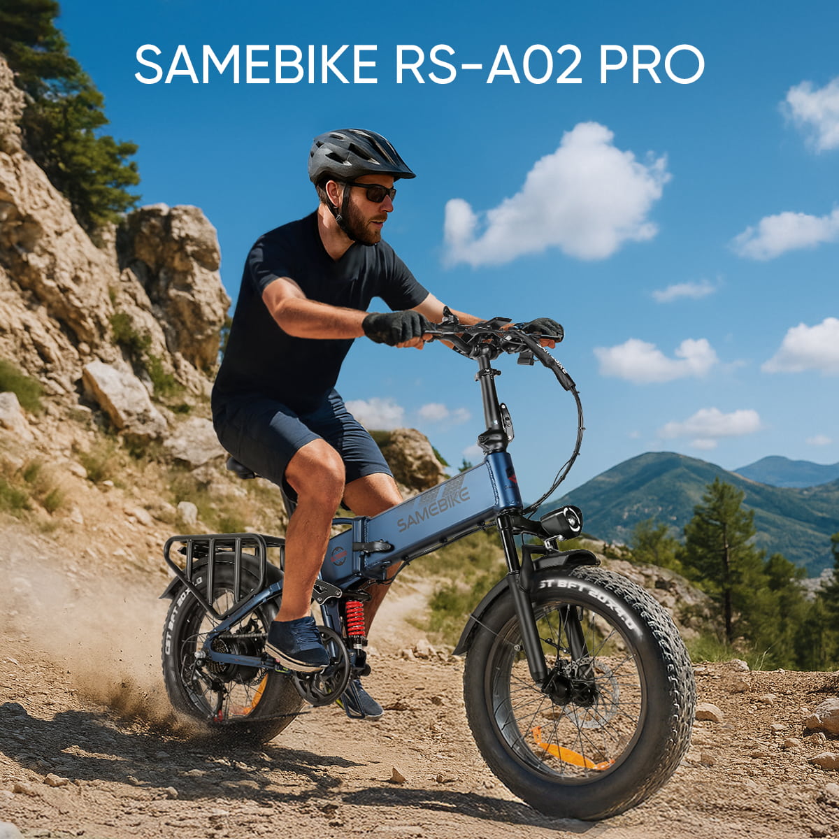 SAMEBIKE RS-A02 PRO : Le VTT Électrique Pliant Tout-Terrain pour Votre ...